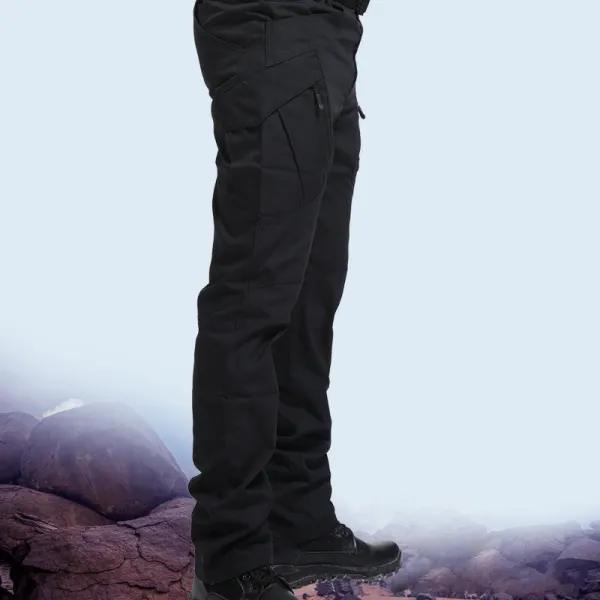 Men's Fashion Metal Zipper Outdoor Special Forces Combat Trousers ...
