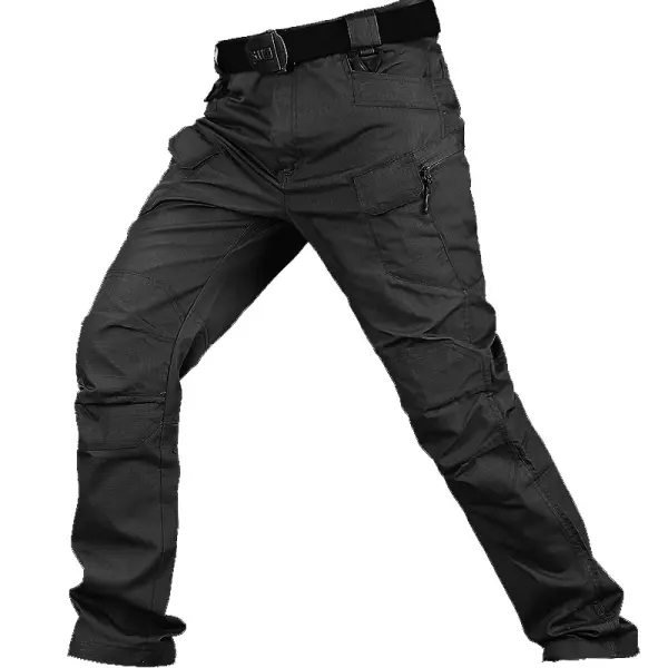 Men's Training Tactical Multi-Pocket Cargo Pants - Cotosen.com