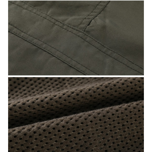 Men's Mid-length Waterproof And Oil-proof Outdoor Hooded Jacket