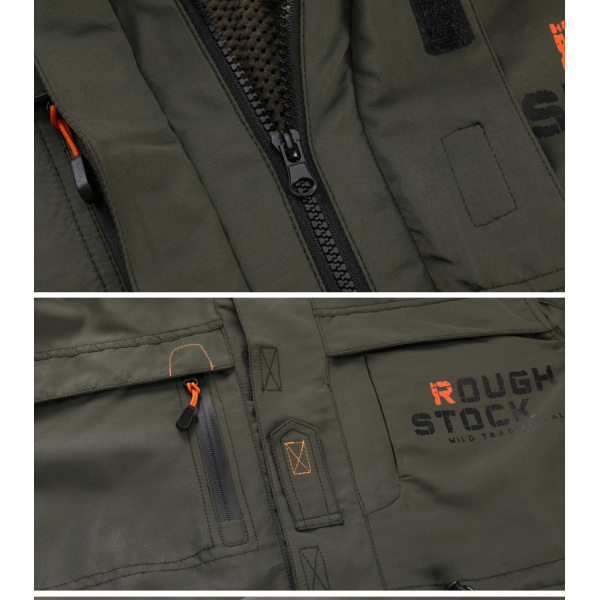 Men's Mid-length Waterproof And Oil-proof Outdoor Hooded Jacket