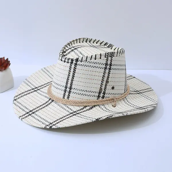 Men's Vintage Western Cowboy Sun Hat - Cotosen.com
